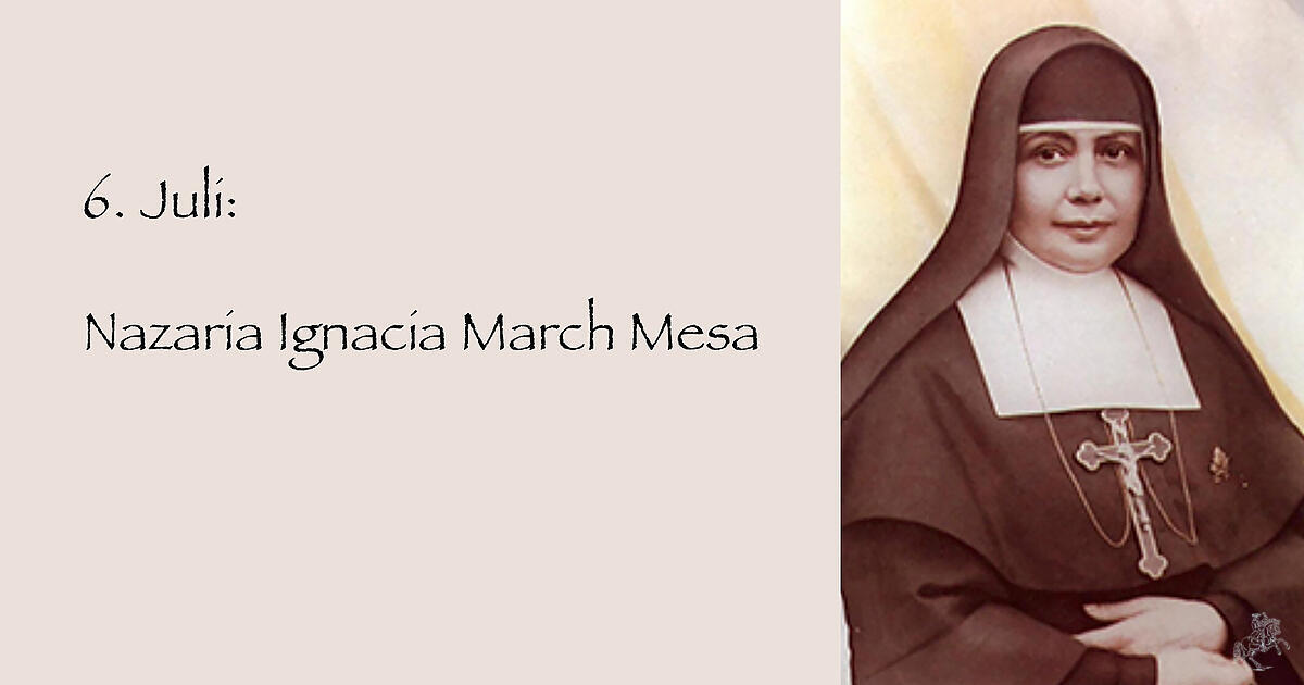 Hl. Nazaria Ignacia March Mesa | Die Tagespost